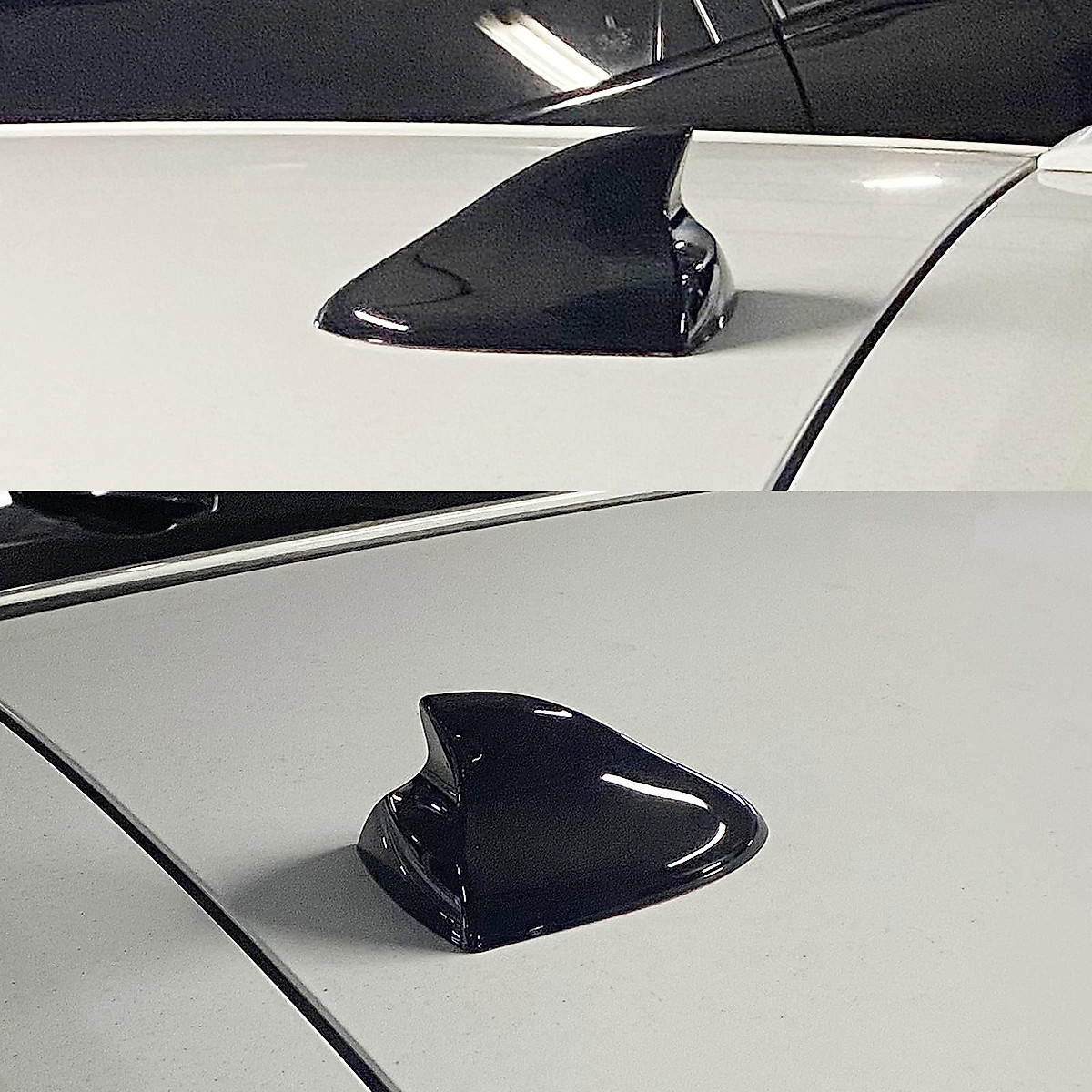 Ramble- Shark Fin Antenna Cover, Car Radio Aerials Replacement, for Nissan-Infiniti QX50(2014-2017), QX60(2014-2015), QX70(2014-2017) and 2013-JX35 (Black)