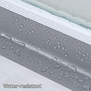 MILEQEE Cloth Duct Window Seal Strip Tape for Winter, 2.75in x 66FT, Weather Stripping Sealing Insulation Tape for Windows and Door, Easy Tear Sealer Draft Blocker Silver