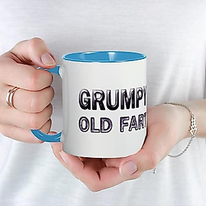 CafePress Grumpy Old Fart Mug Ceramic Coffee Mug, Tea Cup 11 oz