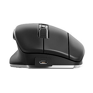 3Dconnexion CadMouse Pro Wireless - Mouse - ergonomic - left-handed - 7 buttons - wireless - Bluetooth, 2.4 GHz - USB wireless receiver