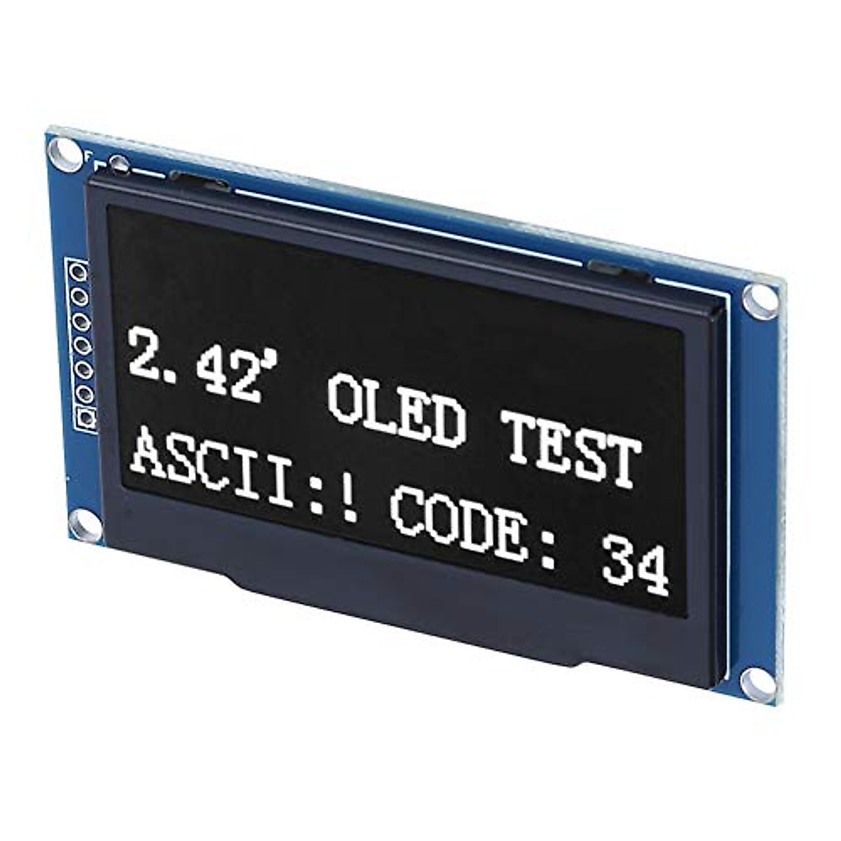 Deosdum 2.42 Inch OLED Display Module Liquid Crystal Screen Module SSD1309