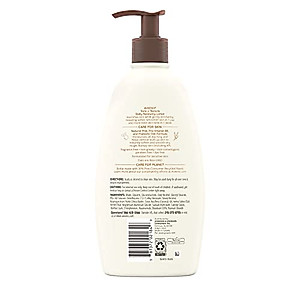 Aveeno Tone + Texture Daily Renewing Body Lotion With Prebiotic Oat, Gently Exfoliates & Hydrates Sensitive Skin, Clinically Proven to Help Bumpy, Rough Skin, Fragrance-Free, 18 Fl. Oz