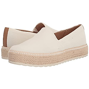 Dr. Scholl's Shoes Women's Sunray Espadrilles Loafer, White Canvas, 8.5