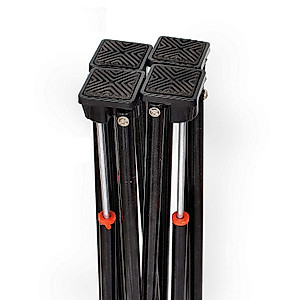 KORNERS Foldable Height Adjustable Carrom Board Stand Professional Easy Fold Hydraulic Premium Quality for Carom