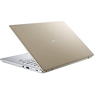 Acer 2023 Newest Swift X Creator Laptop, 14" FHD 100% sRGB Display, AMD Ryzen 7 5800U, NVIDIA RTX 3050Ti GPU, 16GB LPDDR4X, 1TB SSD, Wi-Fi 6, Backlit KB, Windows 10 Home, Gold