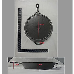 Lodge L14SK3 15-Inch Pre-Seasoned Cast-Iron Skillet