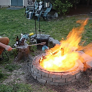 Flame King YSNFS-02 Propane Fire Starter Torch for Firepits, Charcoal Grills, and Wood Oven