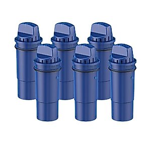 AQUA CREST Replacement for Pur® Pitcher Water Filter, CRF950Z, PPF951K, CR-1100C, PPT700W, CR-6000C, PPT711W, PPT711, PPT710W and More Pur® Pitchers and Dispensers, NSF Certified, AQK-CF10A (6 Packs)