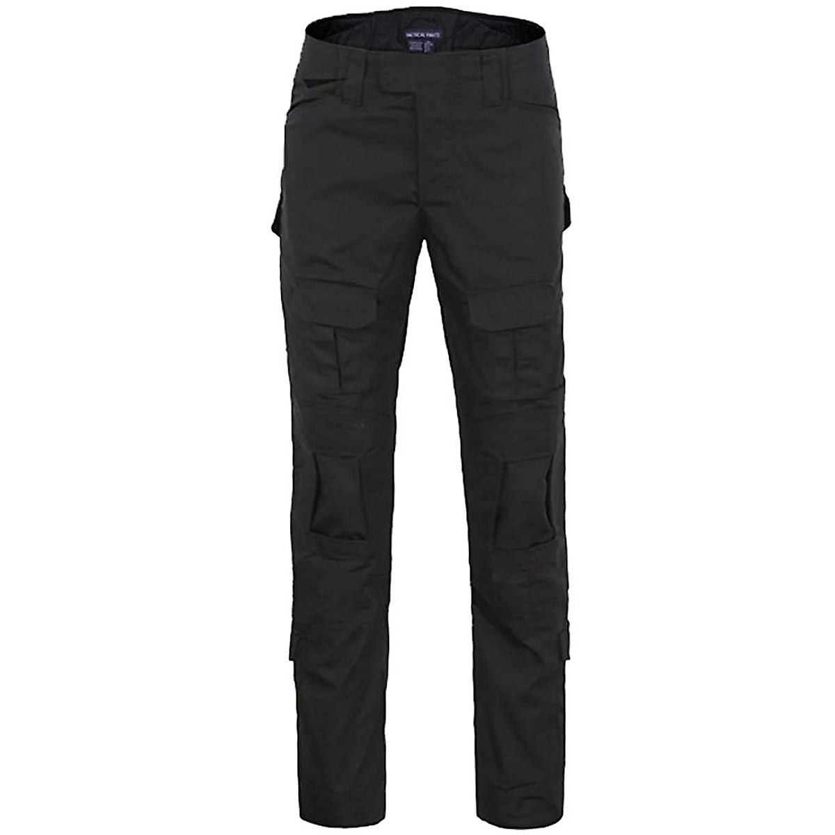 TOMITANY DXdesign Tactical 1/4 Zip Combat Long Sleeve T-Shirt Pants Set Slim Fit Hunting Military Uniform Dry Quick (X-Large, Black Set)