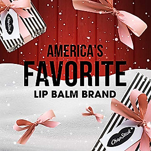 ChapStick Holiday Ornament Candy Cane Lip Balm Gift Set, Lip Moisturizer and Christmas Stocking Stuffer - 0.15 Oz (Pack of 5)