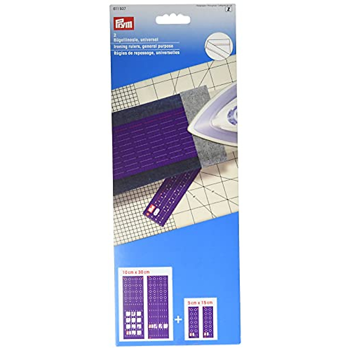 Prym Ironing rulers, General Purpose Purple 611937