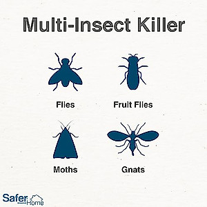 Safer Home SH502 Indoor Plug-in Fly Trap & Safer Home SH503 Fly Trap Refill Pack of Glue Cards for SH502 Indoor Fly Trap – 3 Pack