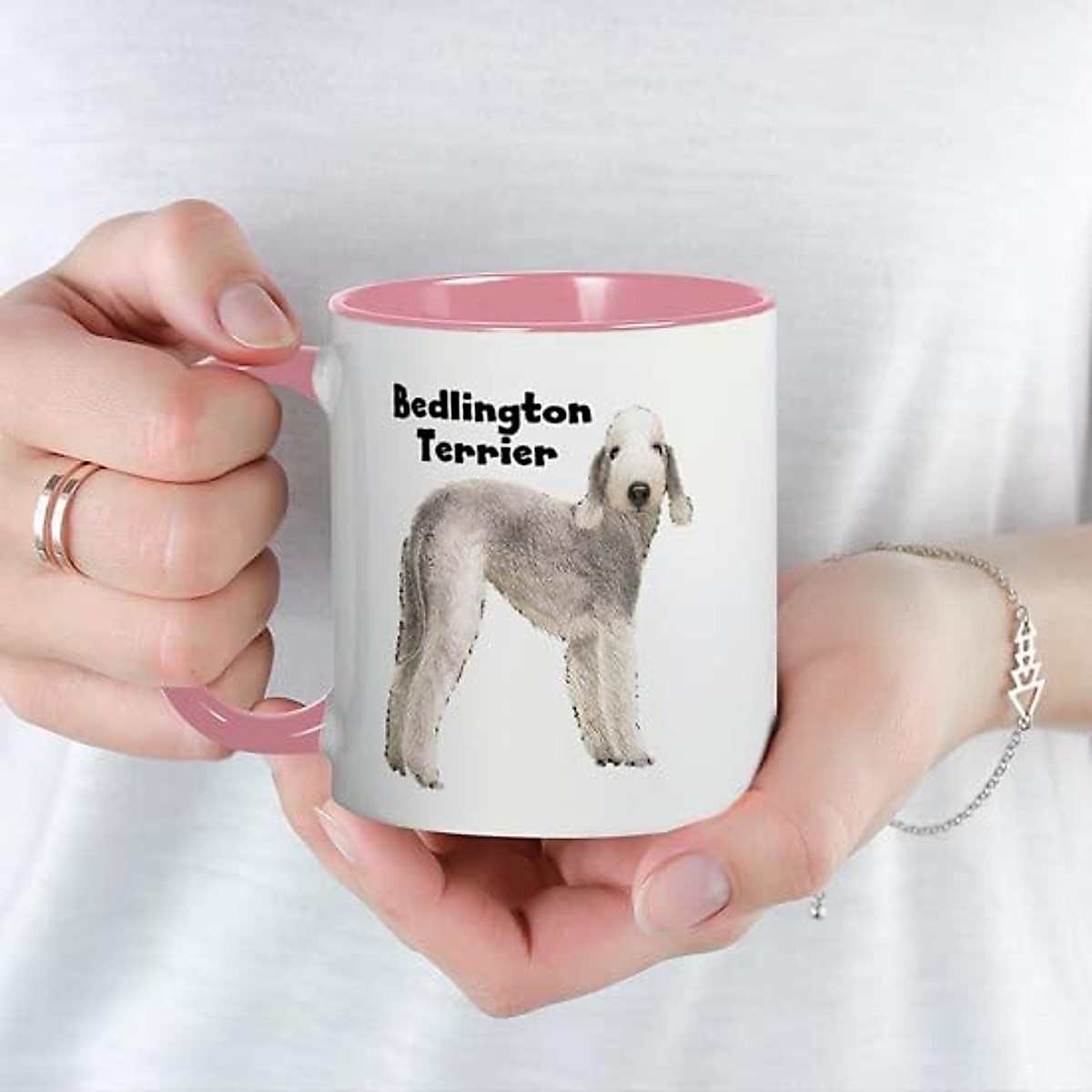 CafePress Bedlington Terrier Mug Ceramic Coffee Mug, Tea Cup 11 oz