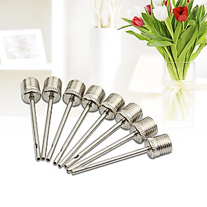 LIOOBO 10Pcs Ball Needles Metallic air Inflation Needles for Sport Football Basketball Soccer Volleyball