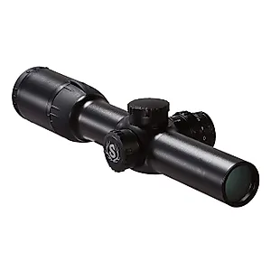 Styrka S7 Series 1-6x24 Illum Plex Riflescope, Black, ST-95006-Aircraft Grade Aluminum 30mm Tube, Waterproof, SXL-MAX Coated Optics for Superior Brightness and Color-Hunting Rifle Scope-Styrka Strong