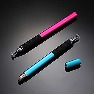 12 Pieces Universal Stylus Replacement Disc Tips Precision Round Shape Replaceable Stylus Pen Disc Tips for Touch Screen Devices