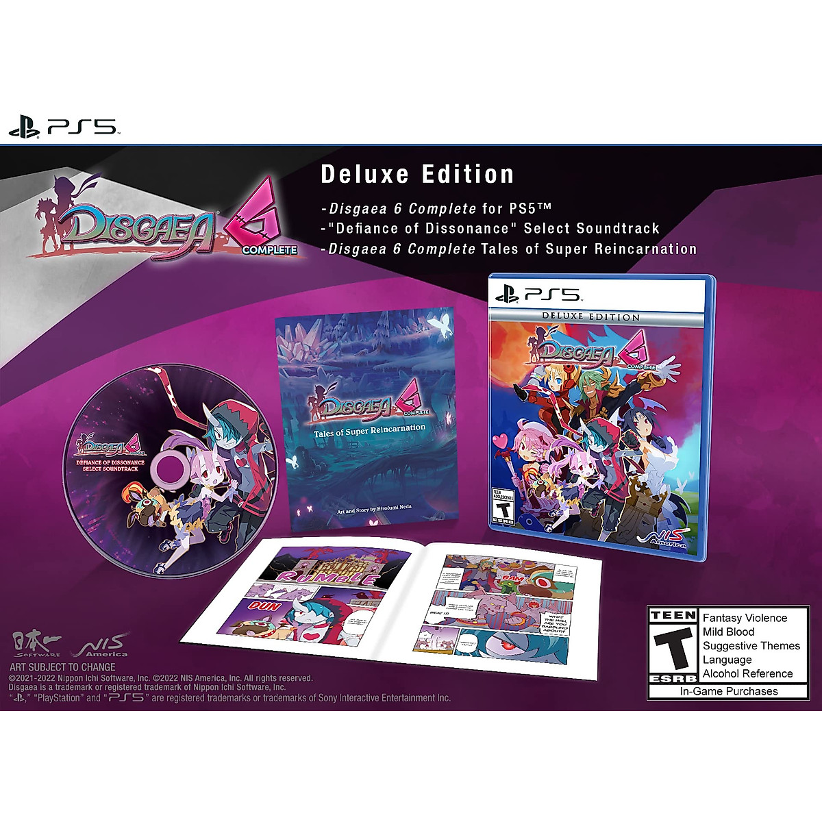 NIS America Disgaea 6 Complete: Deluxe Edition - PlayStation 5