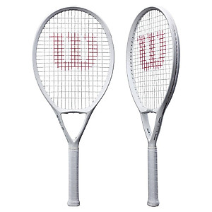 Wilson One Tennis Racquet (4_3/8 White)