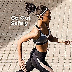 NAGFAK Bone Conduction Swimming Headphones, Bluetooth 5.3 Open Over Ear Running Headphone,Wireless 16GB Memory Headset IP67 Waterproof Sport Headphones with Mic