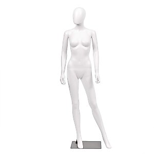 Giantex Mannequin Full Body, 5.8 Ft Realistic Female Mannequin Torso with Adjustable Body, Detachable Dress Form Full Body for Retail Clothing Shops, Halloween Christmas Cosplay