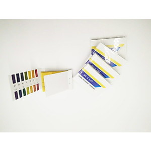 pH Test Strips(pH 1-14), 4 Packs 320PCS Test Paper Litmus Strips Tester for Saliva Urine Water Soil Testing Universal Application