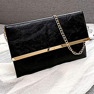 3pcs Set Chic Handbags PU Leather Satchel Bags Chain Shoulder Messenger Bag Purses Wallet Top Handle Work Bags (Brown)