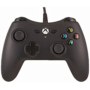 Amazon Basics Xbox One Wired Controller - 9.8 Foot USB Cable, Black, Version 2