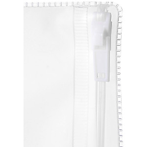 Filofax Zip Closure Envelope, Pocket (B213618), Clear, 3.25 x 4.75 inches