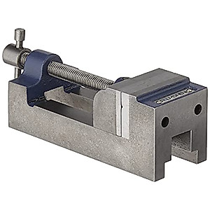 Palmgren Drill Press Vise, 2 7/16 In W, Open 2.5 D, Gray