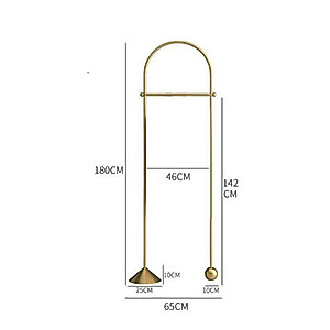 LUKEO Hangers Floor-to-ceiling Bedroom Hanging Clothes Shelf Living Room Hanging Bag Rack Household Clothes Rack (Color : E, Size : As shown)