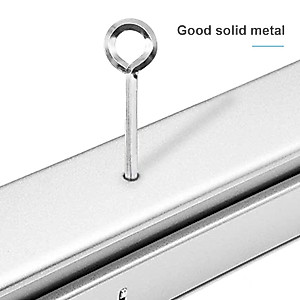 Vkinman 5 pcs 7/32 inch Allen Wrench Keychain Standard Hex Dogging Key w/Full Loop