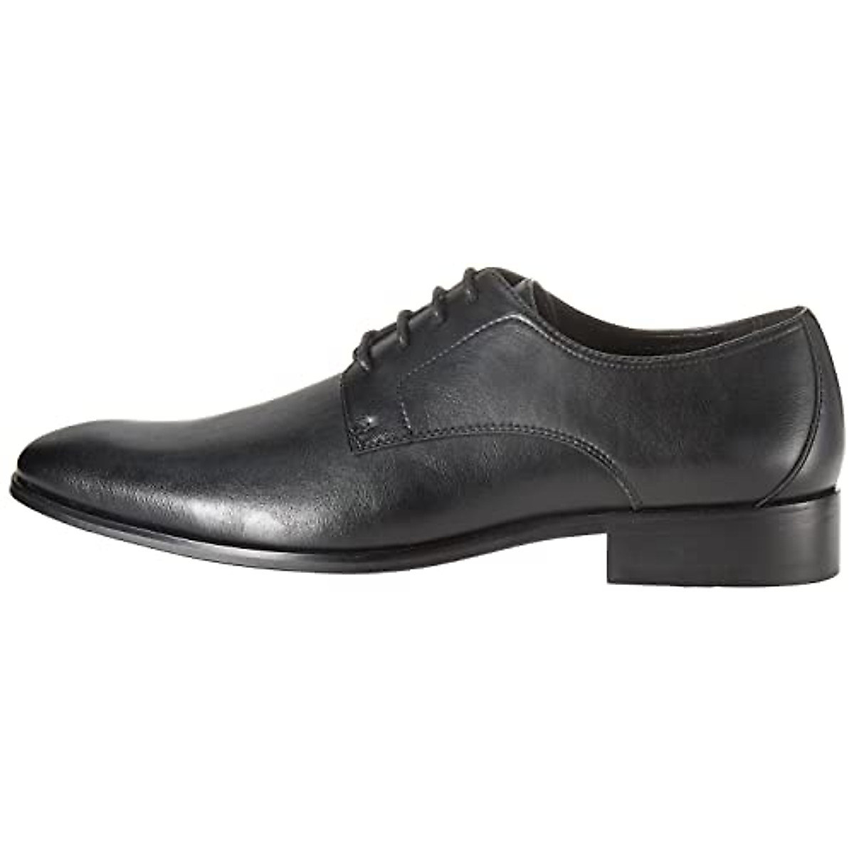 Amazon Essentials Men's Derby Shoe, Black, 10.5