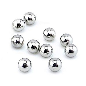 10 Replacement Steel Balls For Bullseye Game