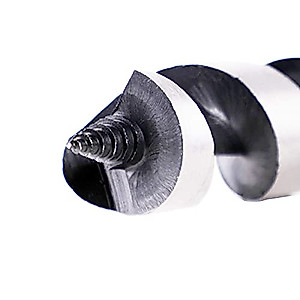 SOMADA 3/4-Inch x 12-Inch Auger Drill Bit for Wood, Hex Shank 3/8-Inch, Ship Auger Long Drill Bit for Soft and Hard Wood, Plastic, Drywall and Composite Materials