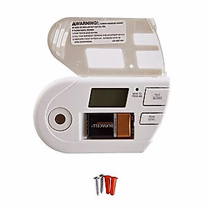 FIRST ALERT Combination Explosive Gas and Carbon Monoxide Alarm with Backlit Digital Display, GCO1CN