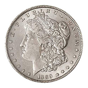 1889 P Morgan Silver Dollar BU $1 Brilliant Uncirculated