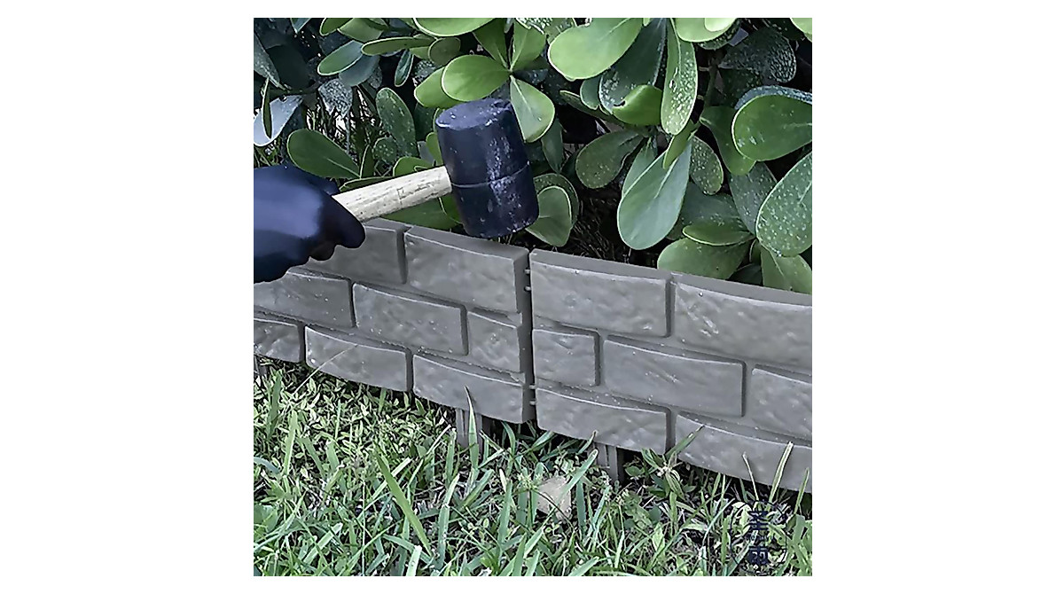 EESLL Decorative Brick Edging for Beautiful Gardens