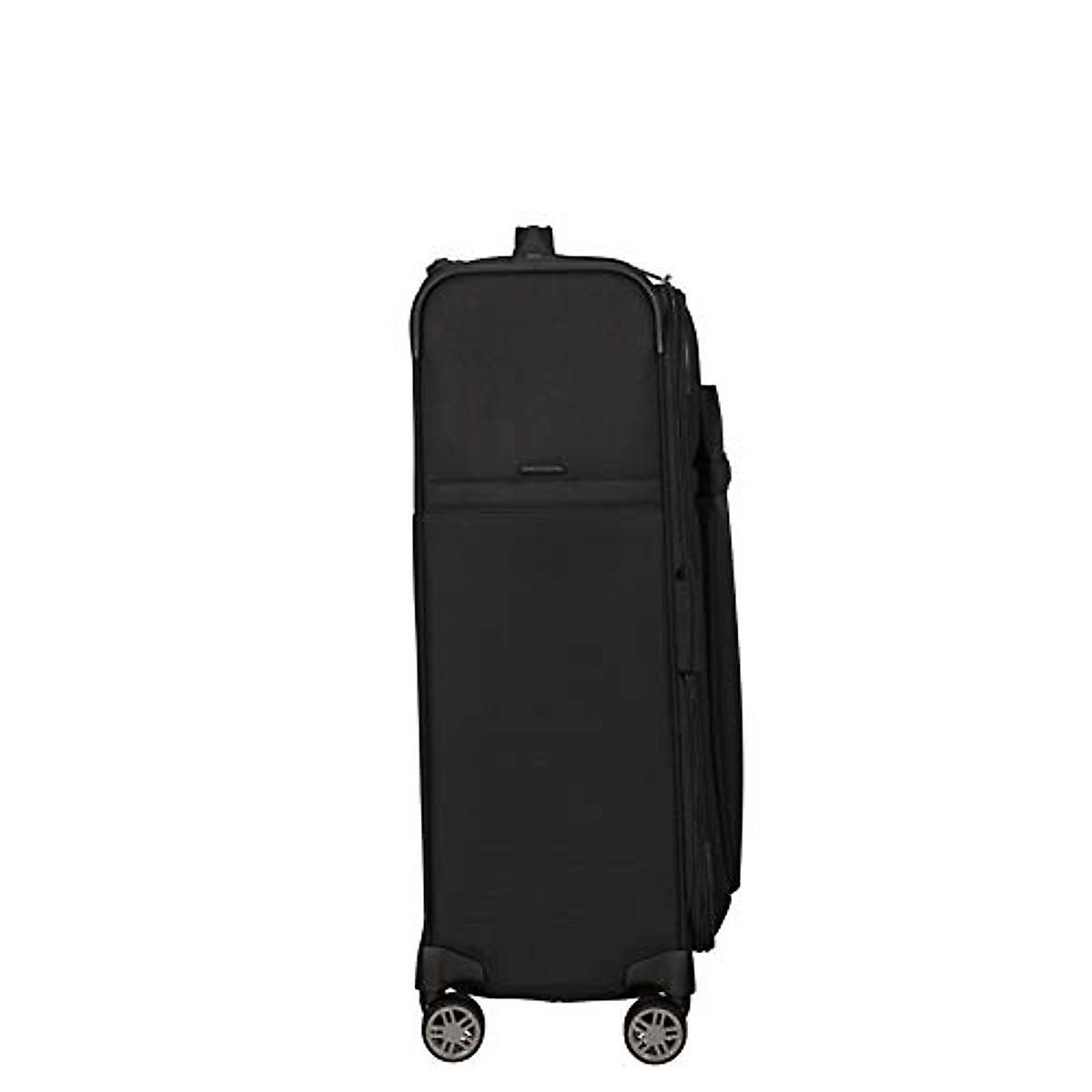 Samsonite Airea Luggage- Suitcase, Spinner M Expandable (67 cm - 81.5 L), Black (Black)