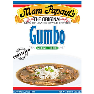 Mam Papaul's Gumbo w/ Roux 3pk Mix