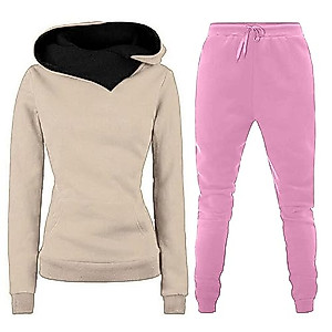 Fall Outfit Sets for Women Baggy Zip up Hoodie Crop Tank Knit Pullover Tops Wide Leg Pants Sleeveless Round Neck Crop top Tank and high Waisted Shorts with Pockets Royal Blue Hoodie Women Christmas