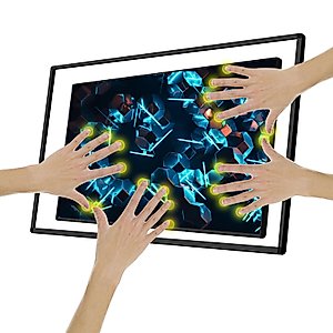 SpecialTouch 50 Inch Interactive 20 Points Multi-Touch Infrared Touch Overlay, IR Touch Screen Panel, Infrared Touch Frame USB Free Driver HID Compatible