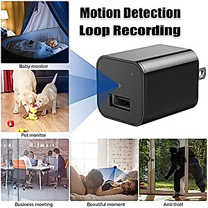 32GB, 1080P,Nanny Cam with Motion Detection,Spy Camera Hidden Camera with Loop Recording,Mini Camera,Spy Cam,Small Camera for Bedroom/Business/Dating