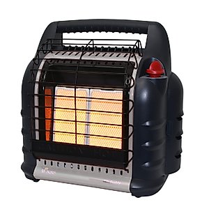 Mr. Heater F274830 MH18BRV Big Buddy Grey Indoor-Safe Portable RV Propane Heater (4,000 , 9,000 and 18,000 BTU)