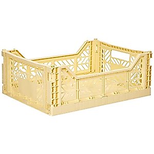 HAY Colour Crate M 507673 Transport Box Height 14.5 cm Depth 30 cm Length 40 cm Yellow