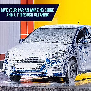 SPARDIANT FOAM-A-GEDDON Foaming Car Wash – pH Neutral Foam Car Cleaning Shampoo Soap –Sealant & Wax Friendly Car Cleaner Liquid – Car Protection Body Wash - Car Care Products