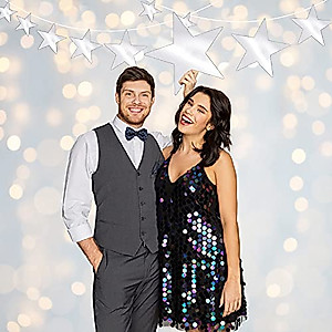 11 Inches Star Cutouts Double Printed Paper Stars Decoration for Wedding Party Supplies(,)