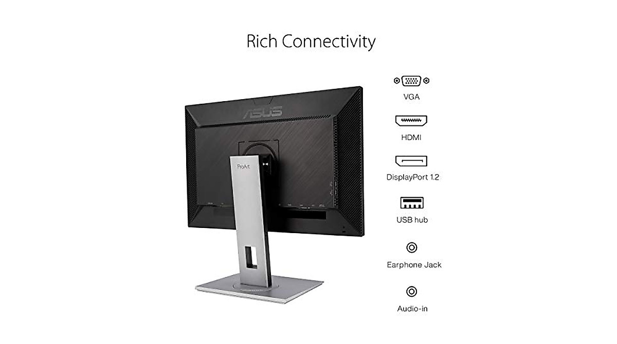 ASUS ProArt Display PA248QV 24.1” WUXGA (1920 x 1200) 16:10 Monitor ...