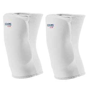 Adams Adult Volleyball/Basketball Knee Guard (Medium, White)