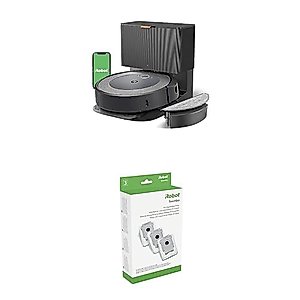 iRobot Roomba Combo i5+ Self-Emptying Robot Vacuum & Mop Roomba Authentic Replacement Parts - Dirt Disposal Bags, Compatible with All Clean Base Models