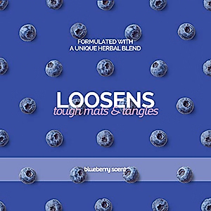 Bark 2 Basics Blueberry D-Mat Dog Conditioner, 1 Gallon | All Natural Ingredients, Multi-Purpose, Static Eliminating, Loosens Tough Mats and Tangles, Aids in Deshedding